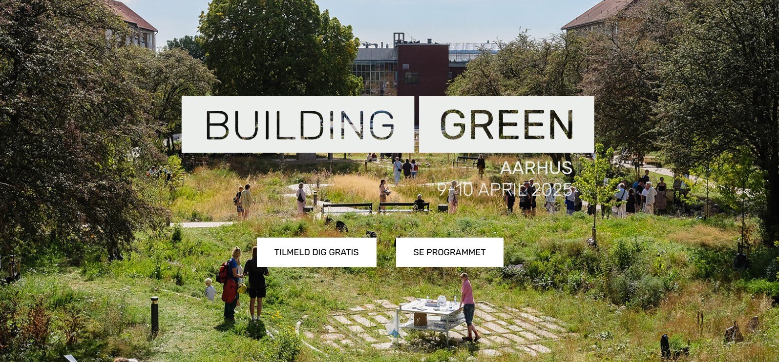 Ses vi på Building Green i Aarhus 2025